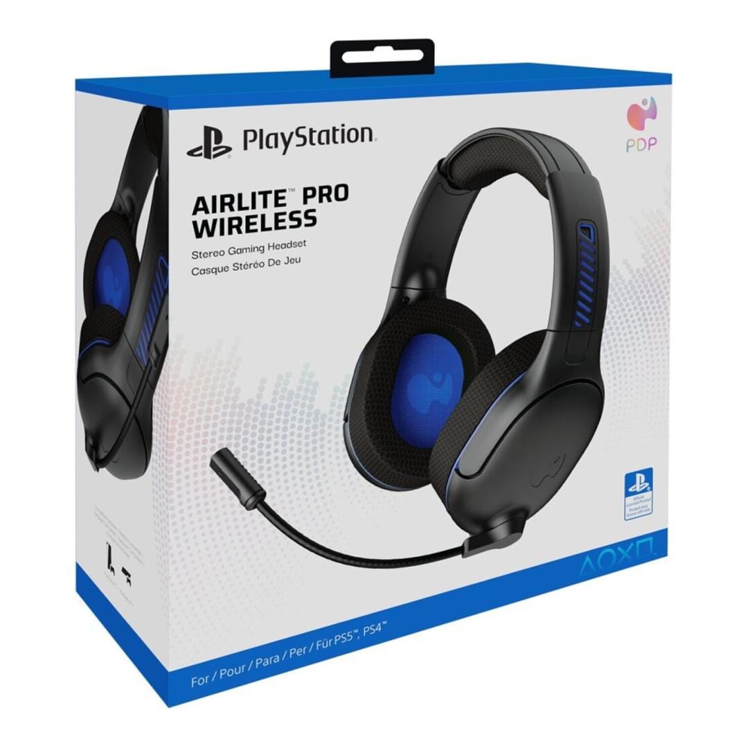 PDP Airlite Pro PS5 Wireless Gaming Headset Black 052-017-BK – FirstShop