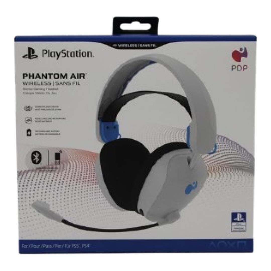PDP Phantom Air PS5 Wireless Gaming Headset White 052-026-WH – FirstShop