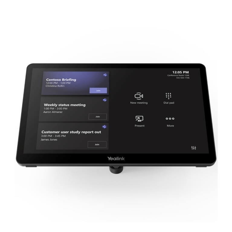 Yealink MTouch Plus 11.6-inch Touch Panel Console Black 1306022 – FirstShop