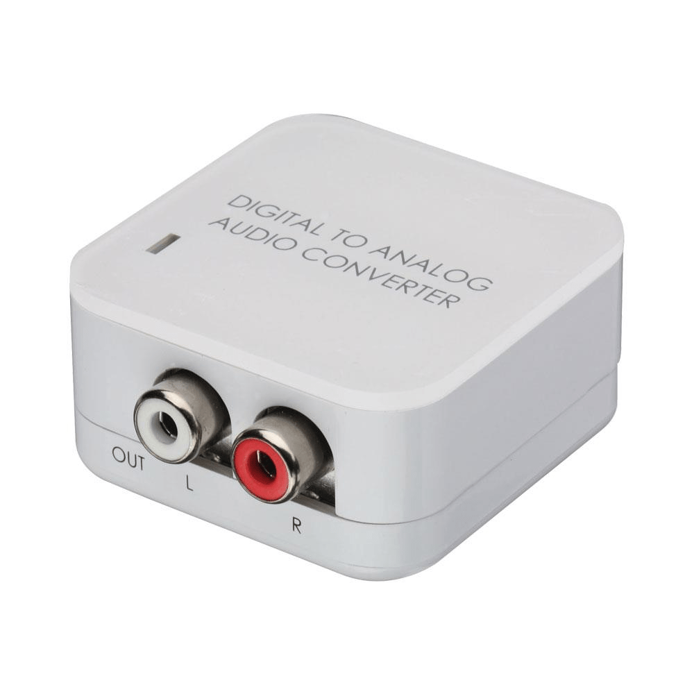 Cypress Digital Coaxial/Toslink Audio to RCA Analogue Audio Converter – FirstShop