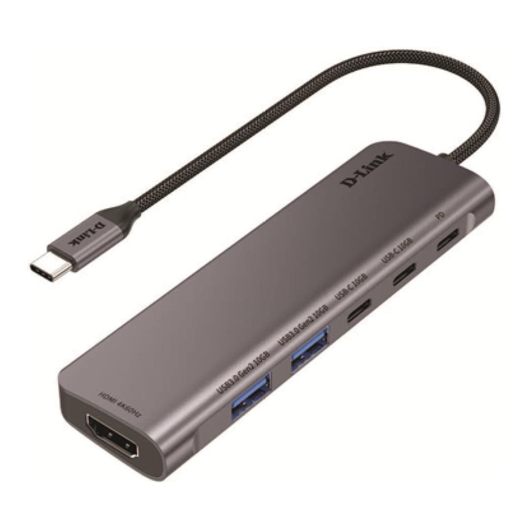 D-Link DUB-C106 6-in-1 USB-C Hub – FirstShop