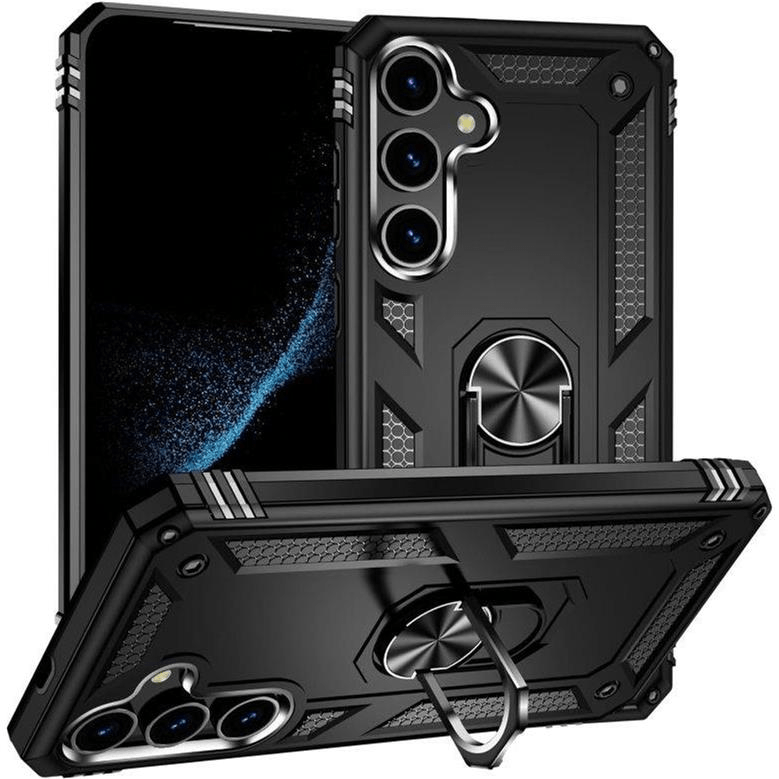 Tuff-Luv Rugged Stand Case for Samsung Galaxy S24 Black MF2855 – FirstShop