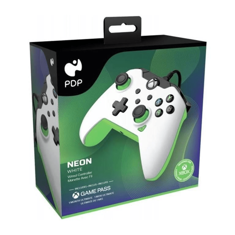 PDP Wired Controller for Xbox Series X/S Neon White PDP-049-012-WG – FirstShop