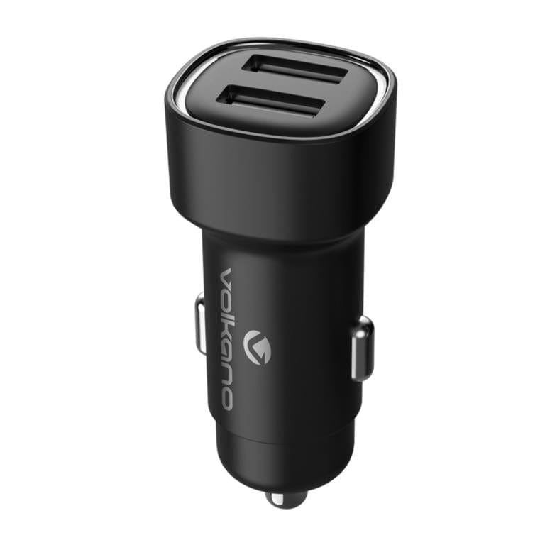 Volkano Shift Series 2 12W Dual USB Car Charger VK-8005-BK(V2) – FirstShop