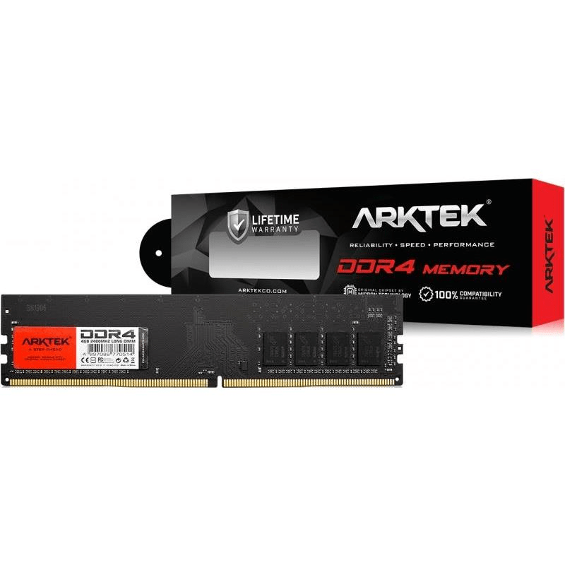 Arktek AKD4S4P2400 Memory Module 4GB DDR4 2400MHz – FirstShop
