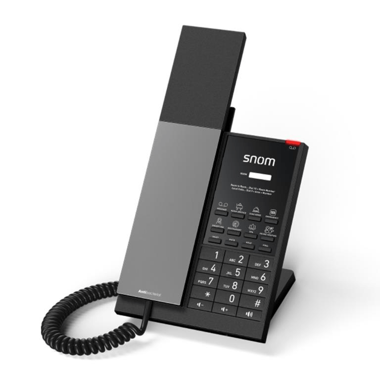 Snom HD350W Hospitality IP Phone with Corded Handset 00007008 – FirstShop