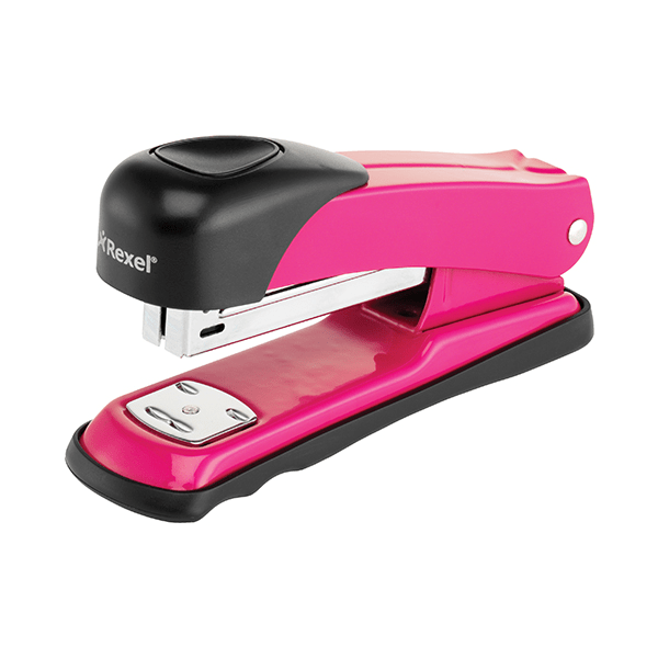 Rexel X15 Half Strip Metal Stapler - Pink 010110PI – FirstShop