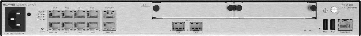 Huawei NetEngine AR720 Gigabit Ethernet Router 02354GBG – FirstShop