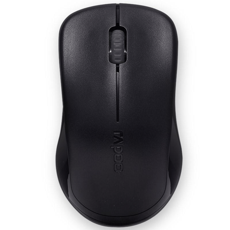 Rapoo 1620 Wireless Optical Mouse 1000dpi - Black 1011-07D62-800 ...