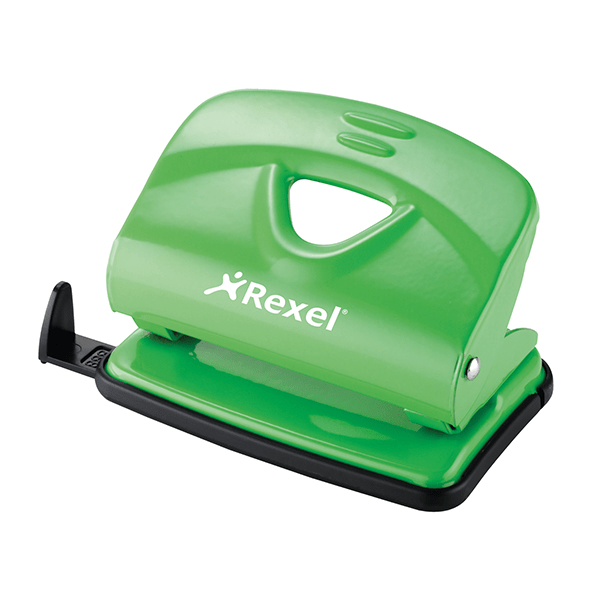Rexel V220 2-Hole 20-sheet Punch - Green 110217GN – FirstShop