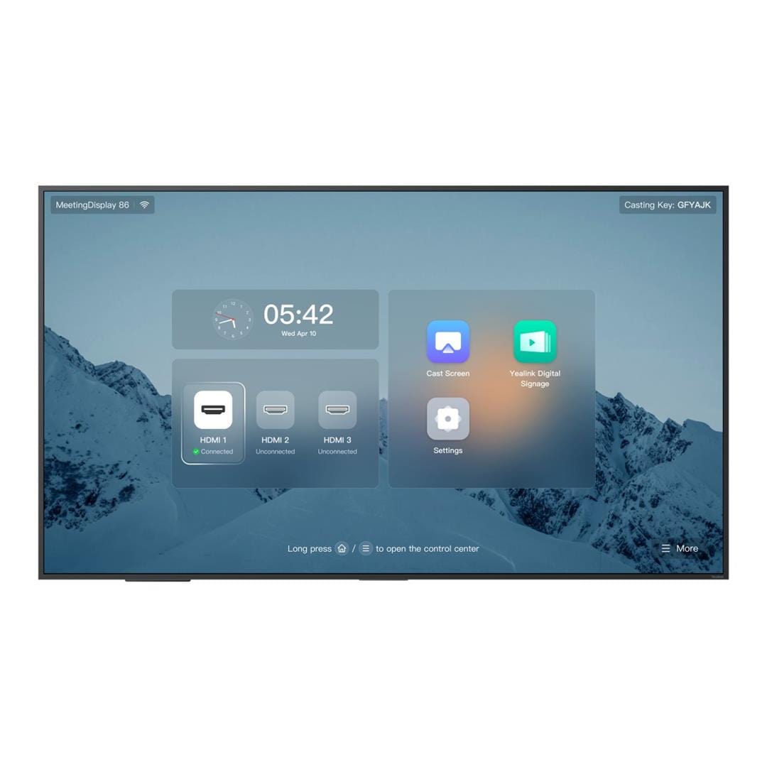 Yealink 86-inch MeetingDisplay – FirstShop