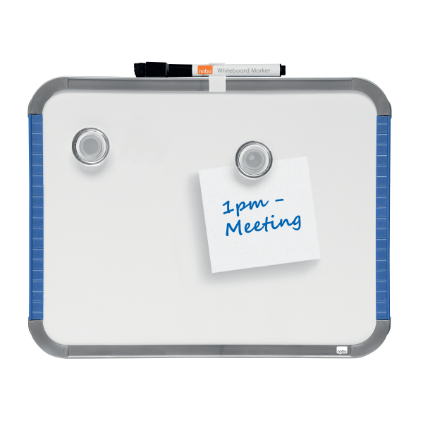 Nobo Mini Magnetic Whiteboard Slim Frame 220x280mm – FirstShop