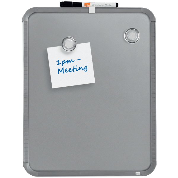 Nobo Mini Magnetic Whiteboard Slim Frame 360x280mm – FirstShop