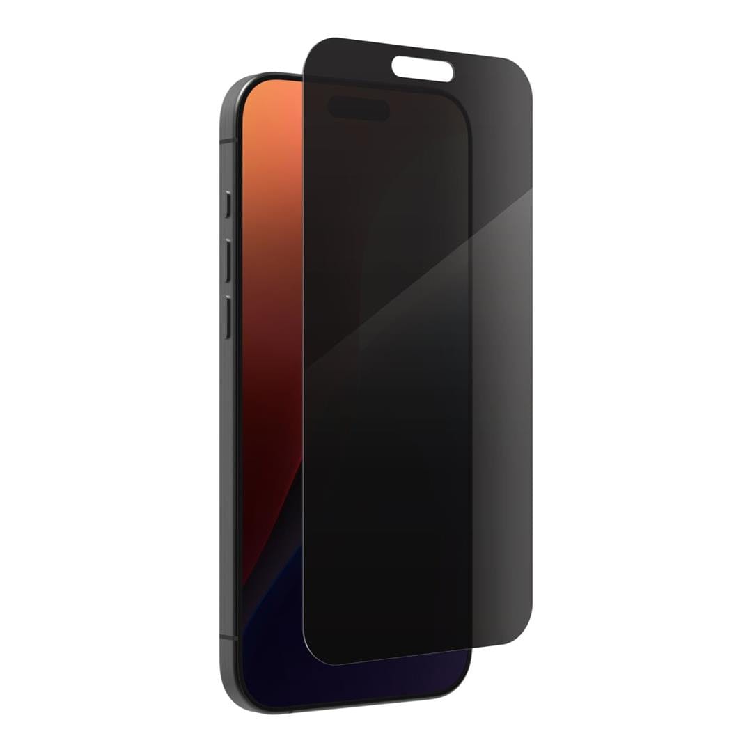 ZAGG Glass Elite Privacy Ultra-Strong Tempered Glass Screen Protector ...