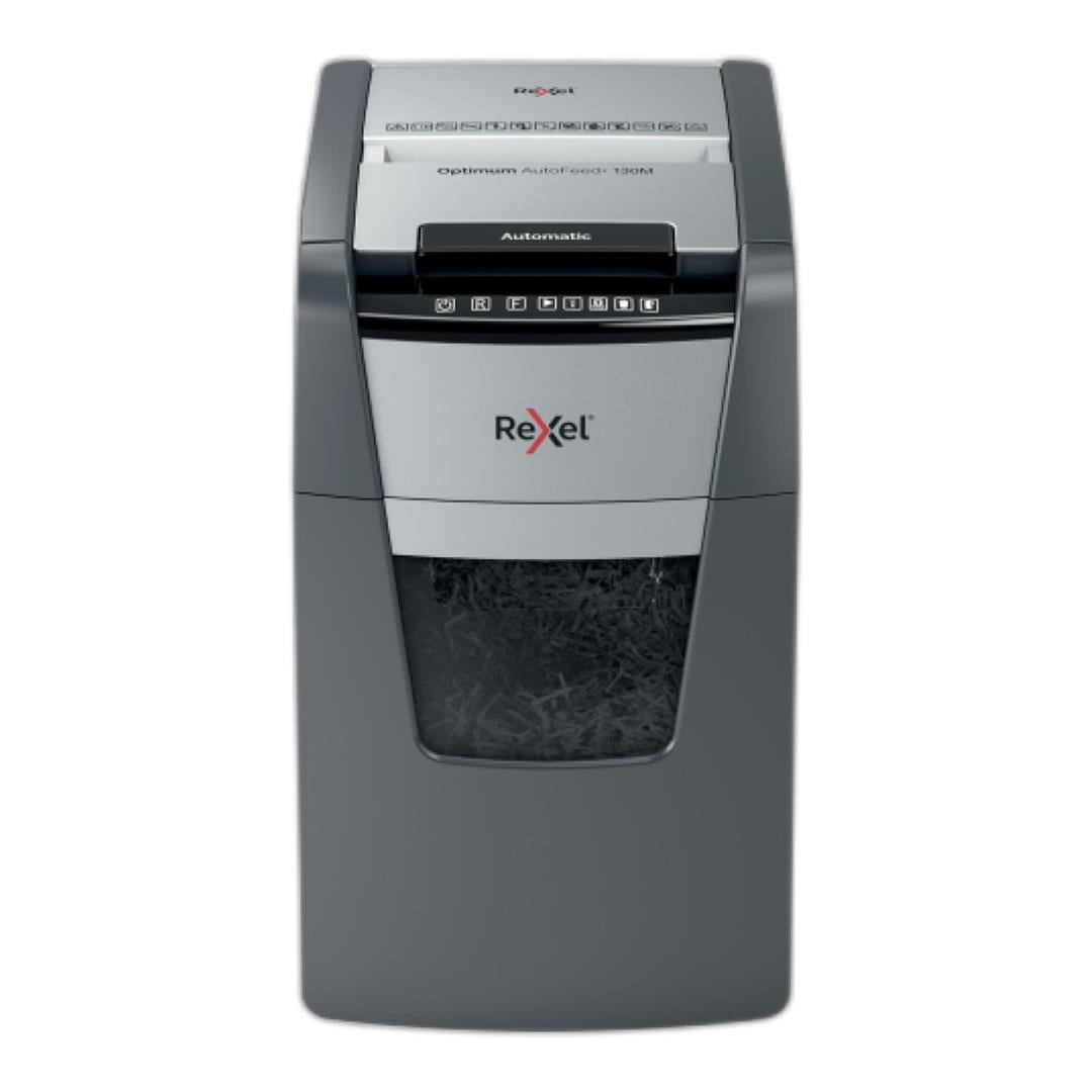 Rexel Optimum Autofeed 130M Automatic Micro Cut P5 Paper Shredder 3014 ...