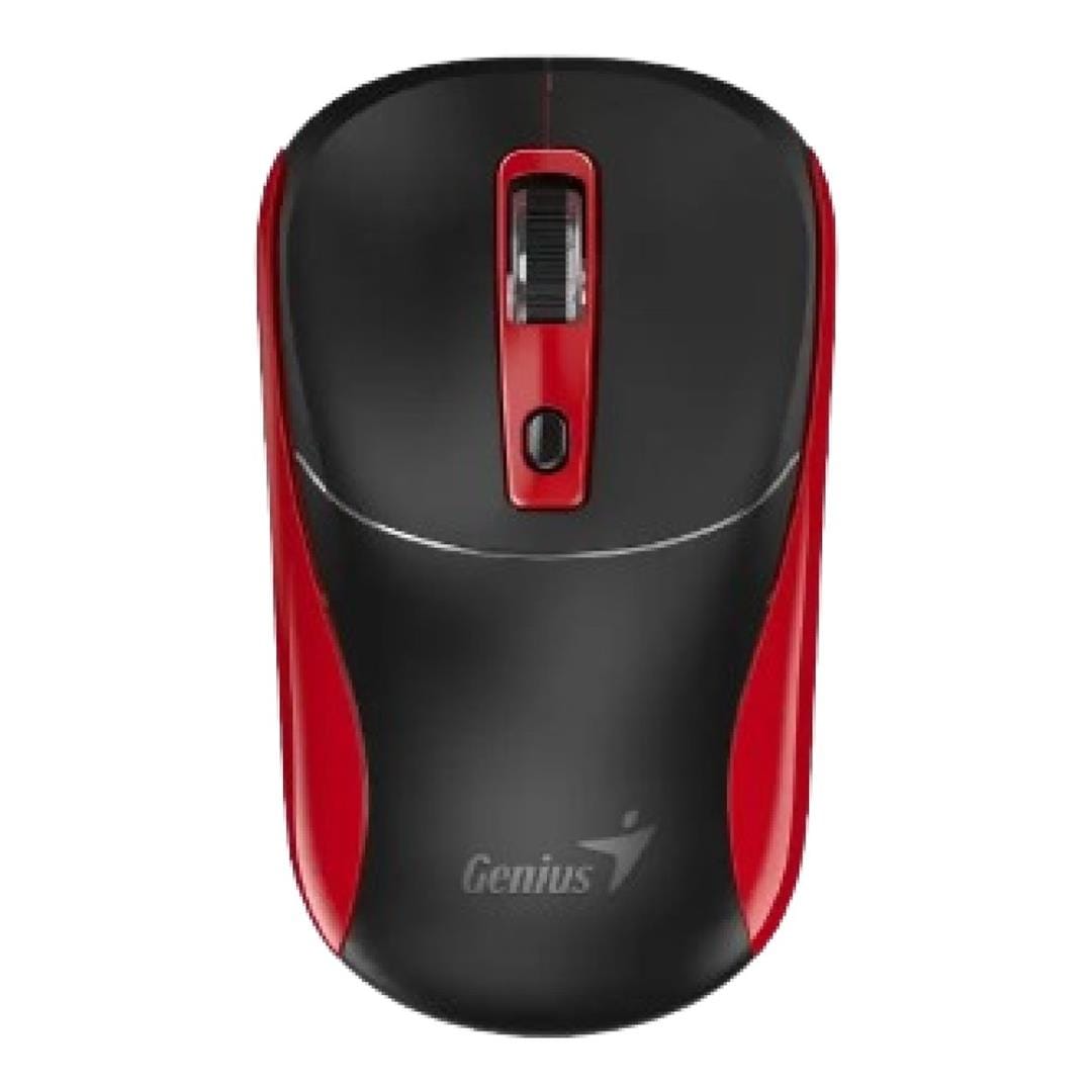 Genius NX-7123 USB-A Copilot Wireless Optical Mouse Black and Red 3103 ...
