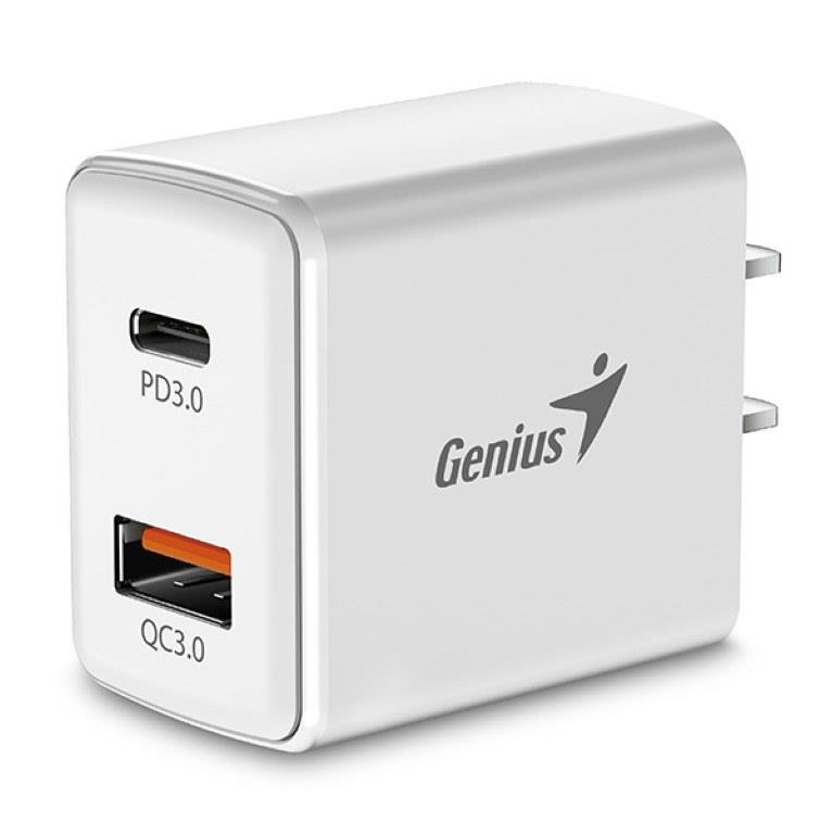 Genius 20W Dual USB Charger 32590005400 – FirstShop