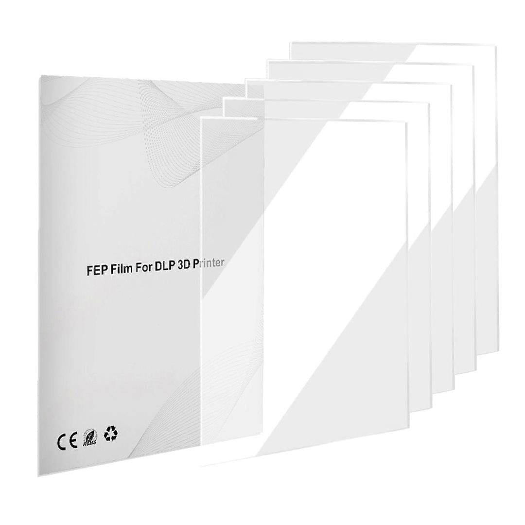 Creality 3D 200 x 140 x 0.15mm Transparent FEP Release Film 5-pack 400 ...