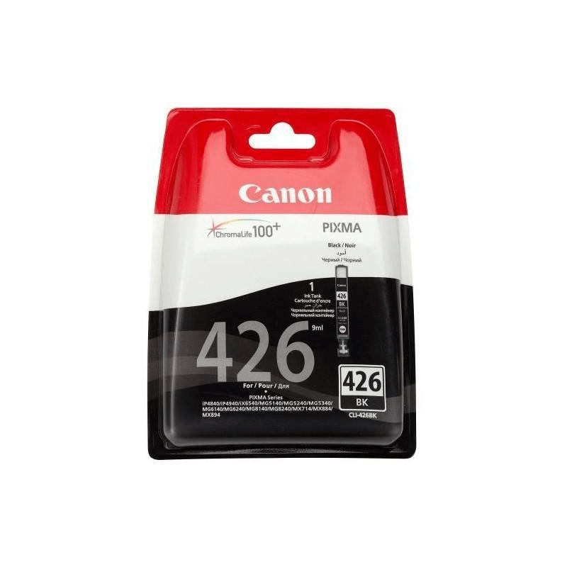 Canon CLI-426 Black Printer Ink Tank Original 4556B006 Single-pack ...