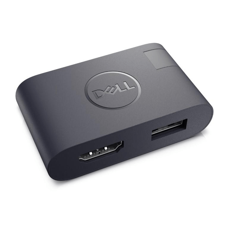 Dell DA20 USB-C to HDMI 2.0 and USB-A 3.0 Adapter 470-BCKQ – FirstShop