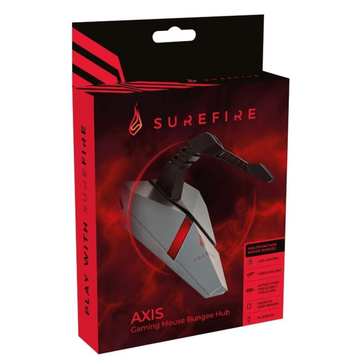 SureFire Axis Mouse Bungee with Gaming Hub 48814 – FirstShop