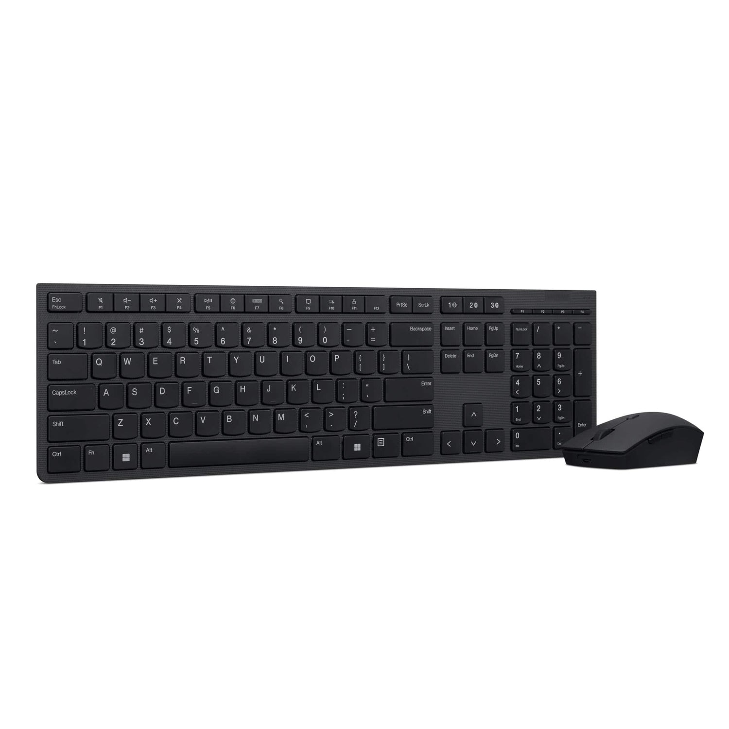 Lenovo Professional Wireless Rechargeable Keyboard and Mouse Combo 4X3 ...