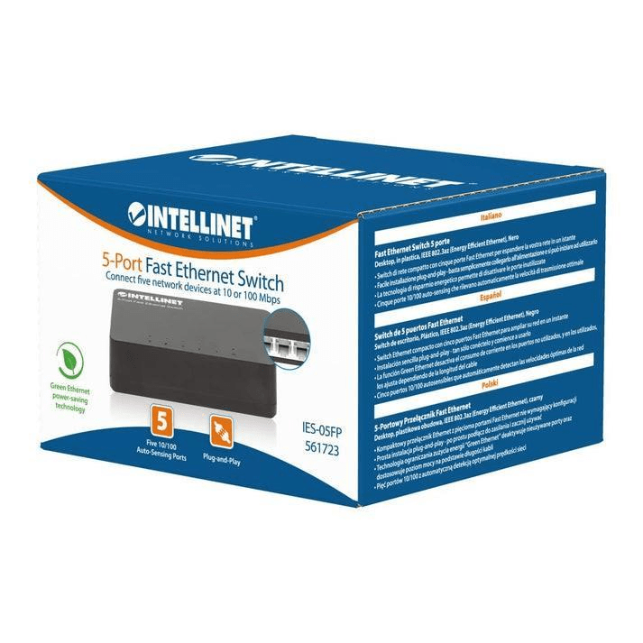 Intellinet 5-Port Gigabit Ethernet Switch 561723 – FirstShop