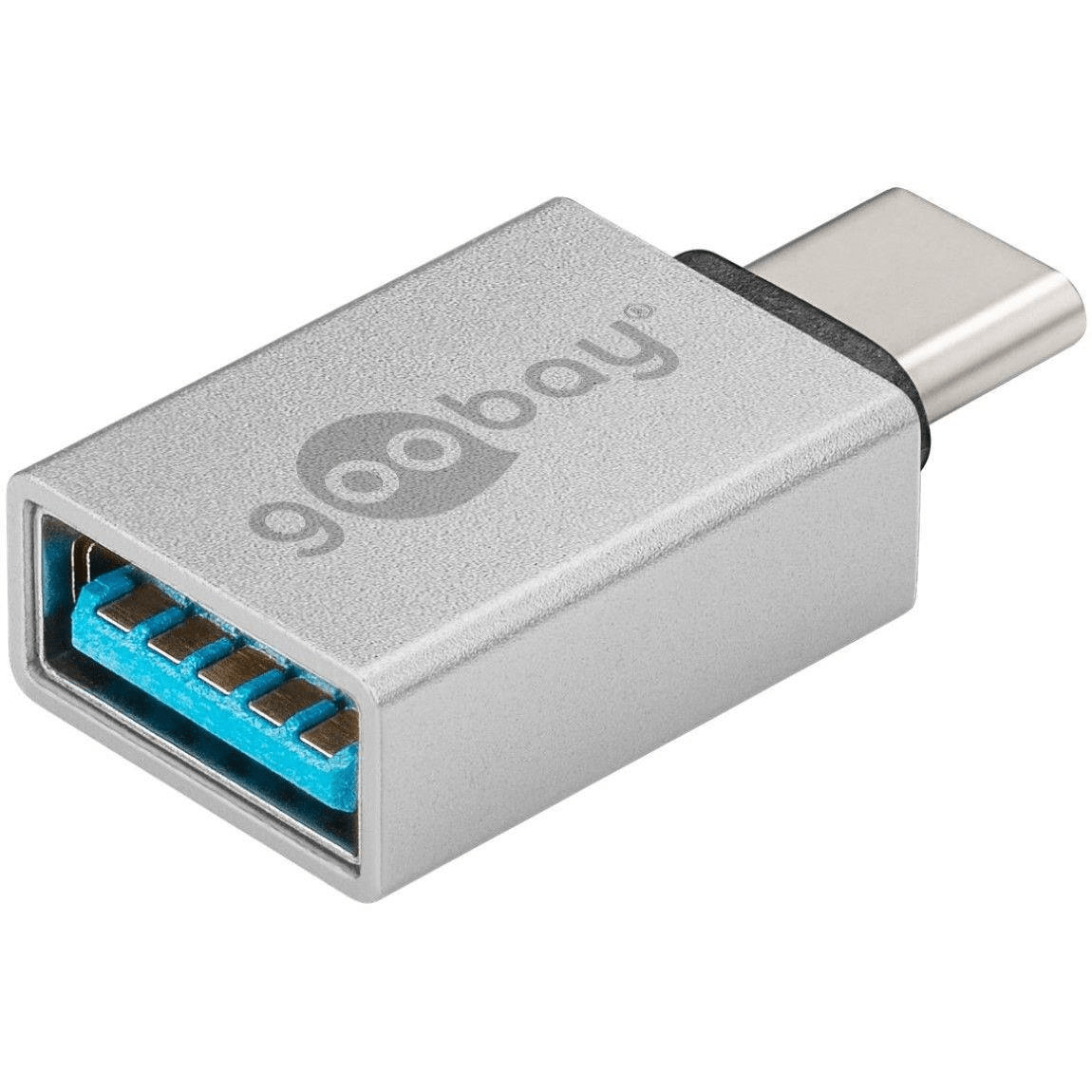 Goobay Type-C to USB OTG SuperSpeed Adapter Silver 56620 – FirstShop