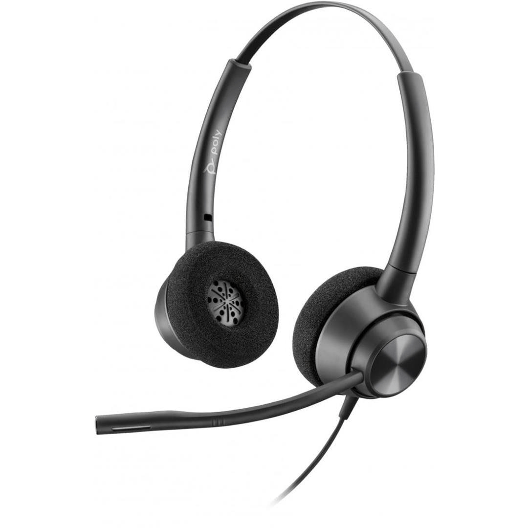 Poly EncorePro 320 Wired Binaural Headset 77T26AA – FirstShop