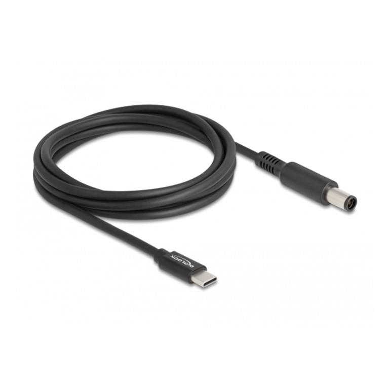 DeLOCK USB Type-C Male to Dell 7.4mm Pin Male Notebook Charging Cable ...