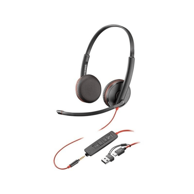 Poly Blackwire 3225 Stereo USB-C Headset 8X229AA – FirstShop