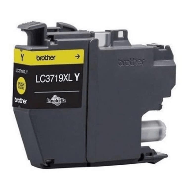 Brother LC3719XL-Y Yellow High Yield Ink Cartridge Original 8ZCA5B0037 ...