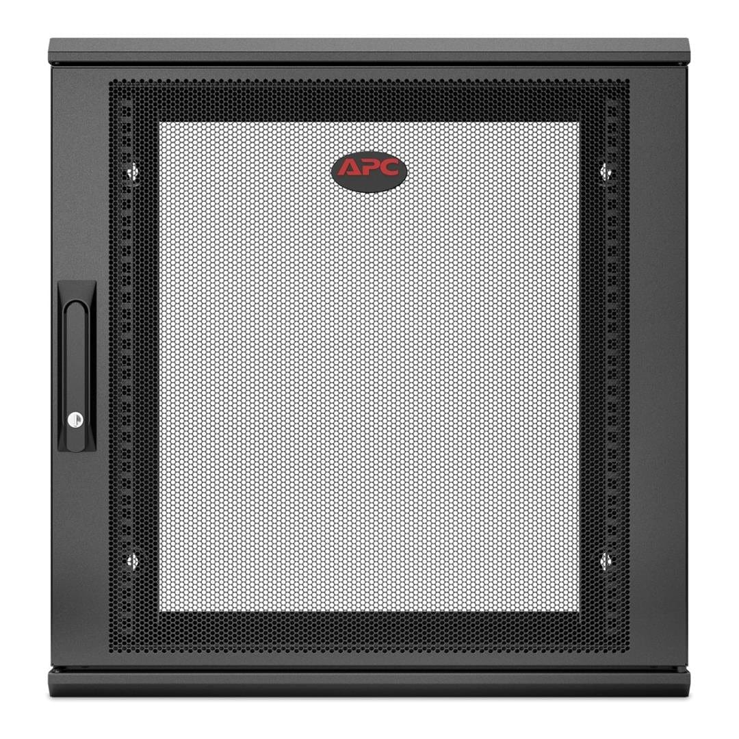 APC NetShelter 12U Single Hinged Wallmount Rack Enclosure Cabinet AR11 ...