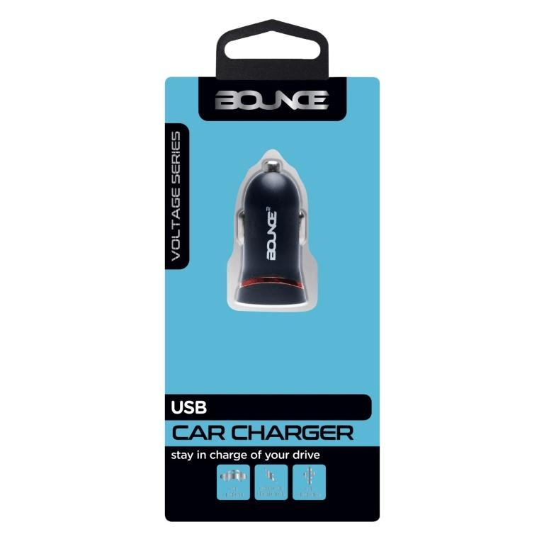 Bounce Voltage Series USB Car Charger BO-8000-BK – FirstShop