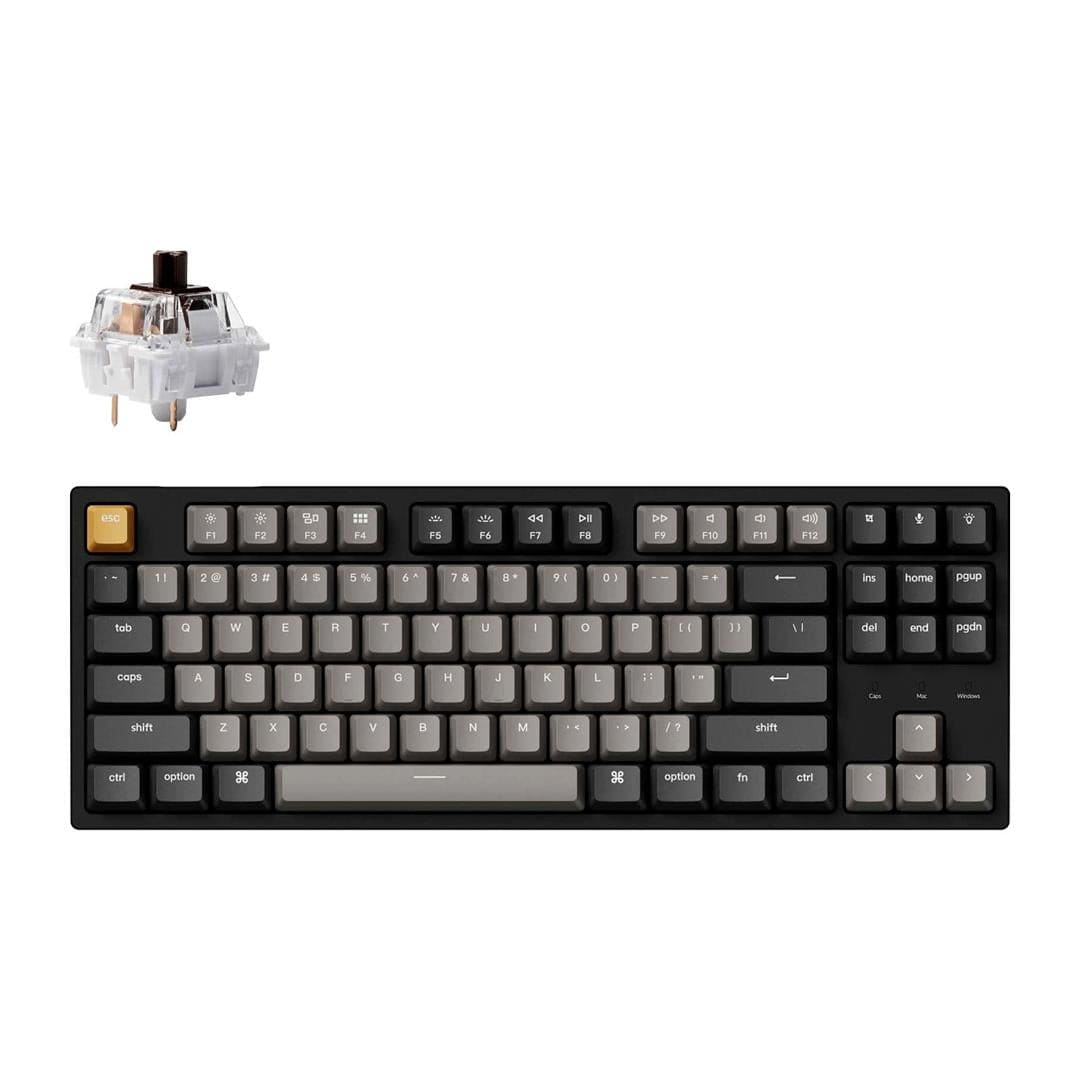 Keychron C1 Pro QMK/VIA Wired Mechanical Keyboard C1P-M1 – FirstShop
