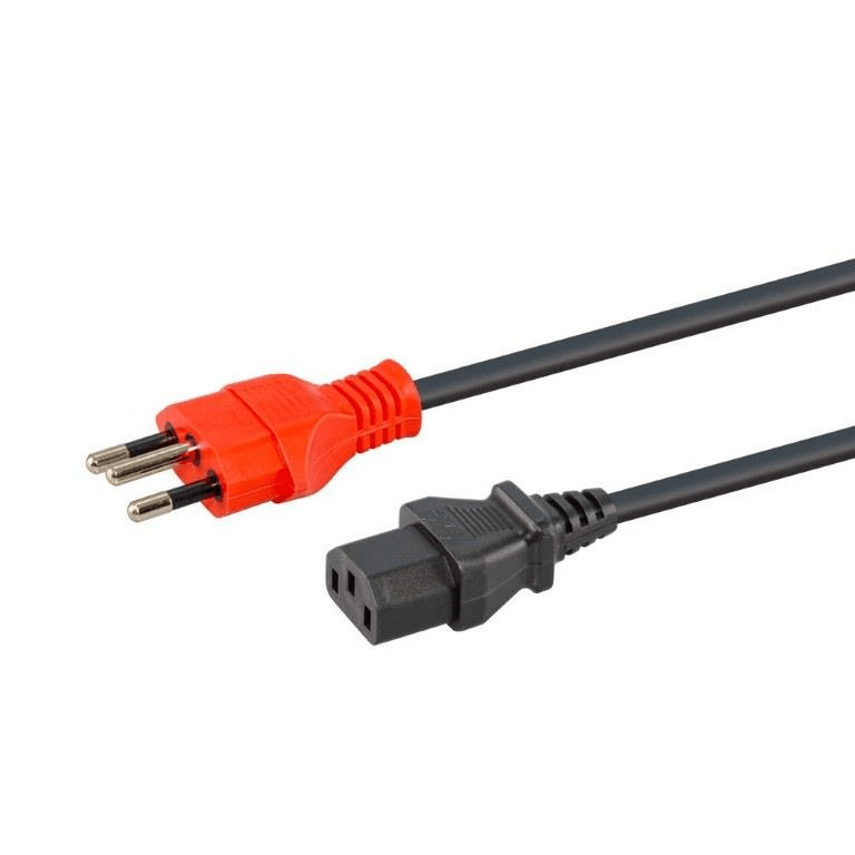 LinkQnet IEC C13 to Slimline 3-Pin Power Cable 1.8m CAB-PWR-D-NSA-IECF ...