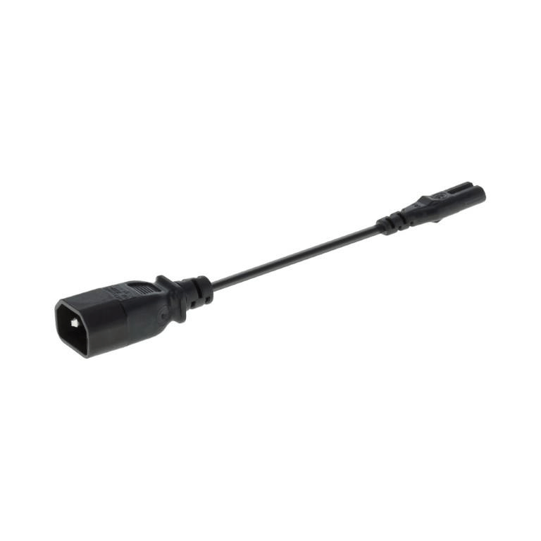 LinkQnet IEC C14 to Figure 8 Power Cable 15cm CAB-PWR-MIEC-FIG8 – FirstShop