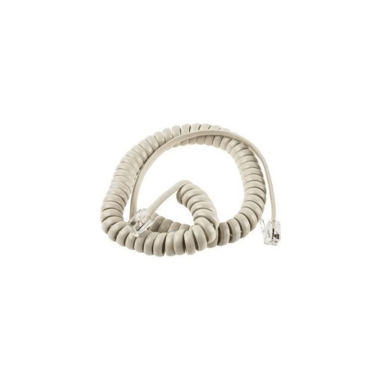 LinkQnet RJ11 Curly Telephone Cable Cream CAB-TEL-CURLY-RJ11-C – FirstShop