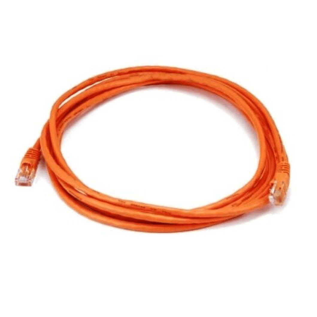 Cattex CAT6 Lead Cable 1m Orange – FirstShop