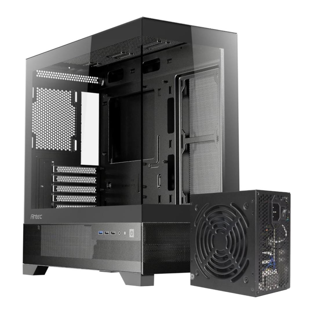 Antec CX500M Gaming Chassis and Atom V550 Power Supply Starter Combo C ...