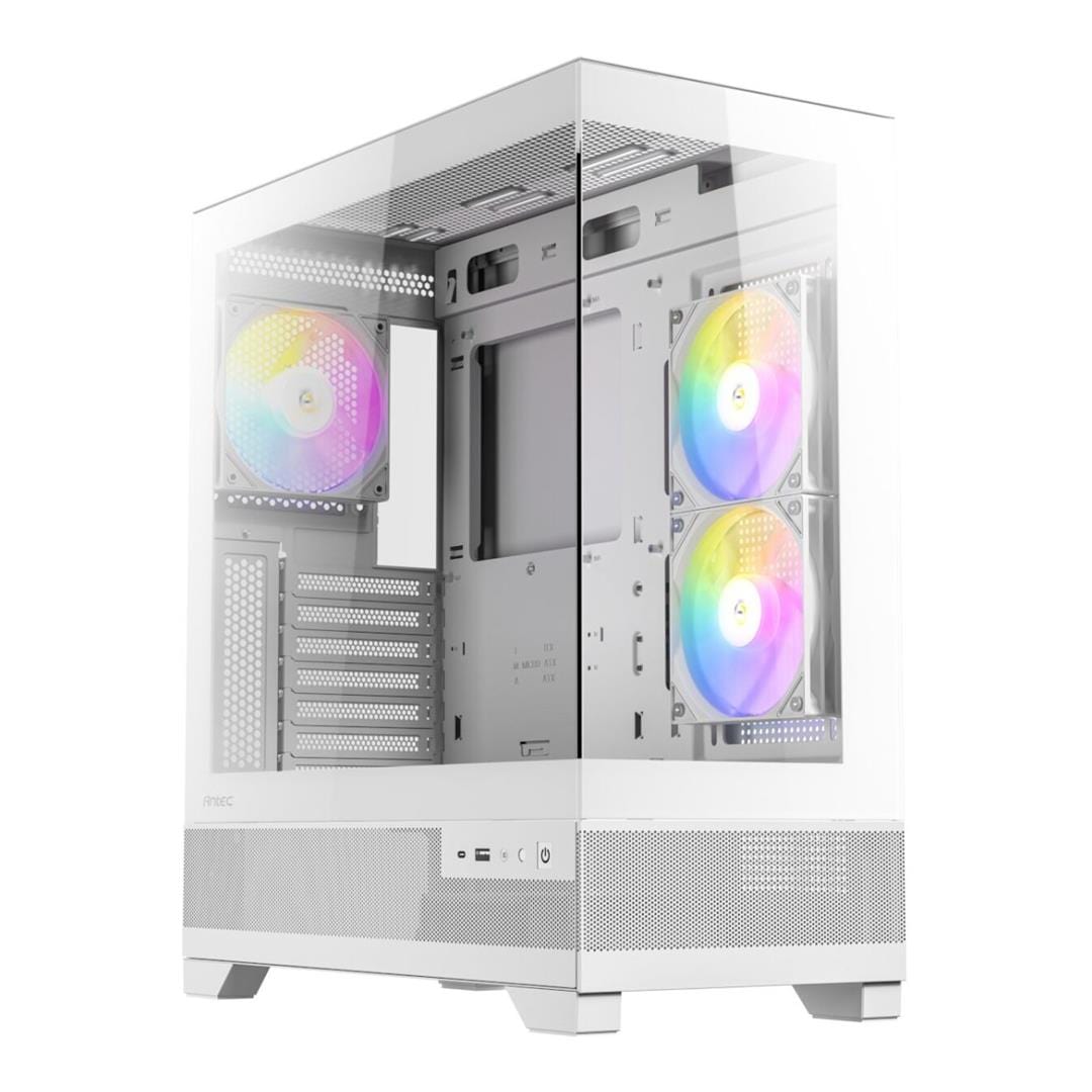Antec CX700 ARGB Mid-Tower Gaming PC Case White – FirstShop