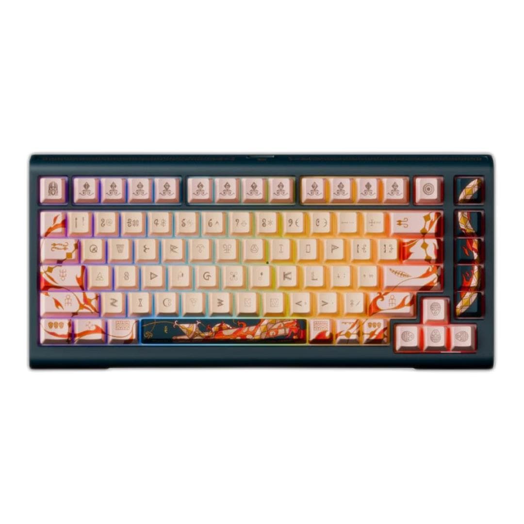 Ducky Year of the Snake 75 Wired Keyboard - Cherry MX Red Switches DKY ...