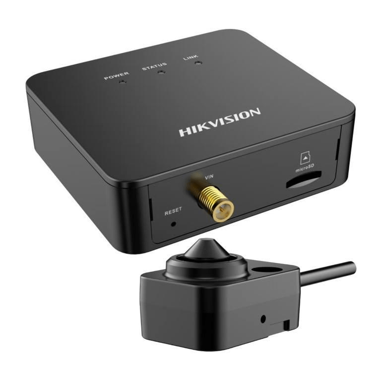 Hikvision 2MP 3.7mm L-Shaped Pinhole Covert Network Camera Kit DS-2CD6 ...