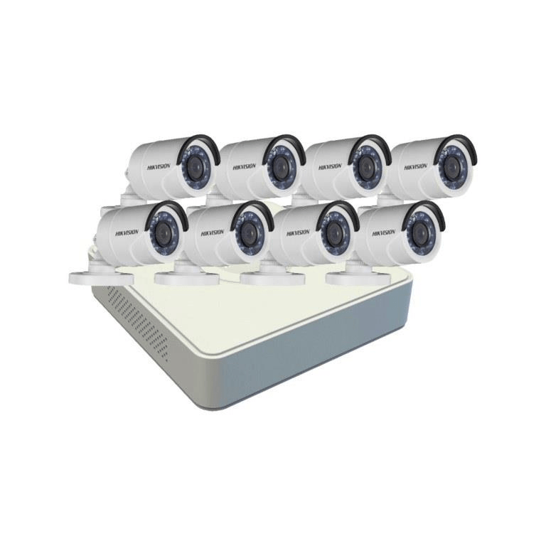 Hikvision 2MP Mini Bullet DVR Kit DS-J142I/7108HQHI-K1+8CAM – FirstShop