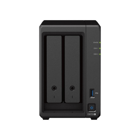 Synology DiskStation DS723+ AMD Ryzen R1600 2-bay Tower NAS – FirstShop