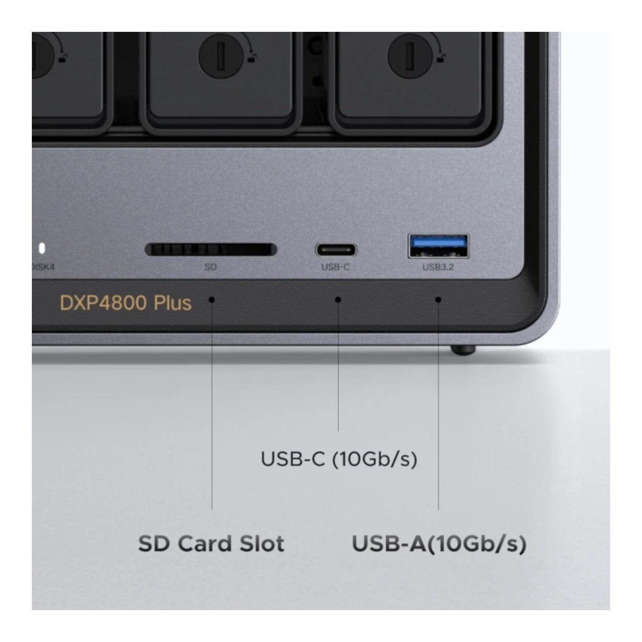 Ugreen NASync DXP4800 Plus 4-Bay NAS DX4800PLUS-35261 – FirstShop