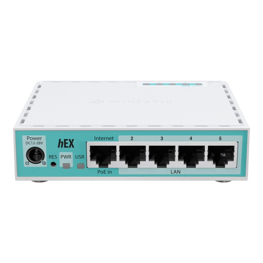 Mikrotik hEX refresh Wired Gigabit Ethernet Router White E50UG – FirstShop