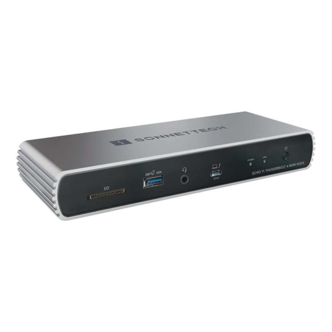 Sonnet Echo 11 Thunderbolt 4 HDMI Ethernet Docking Station Grey ECHO-D ...
