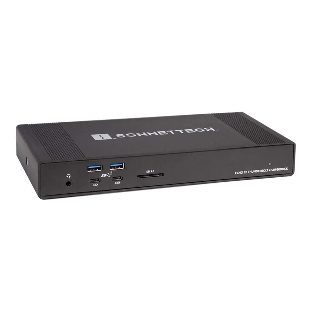 Sonnet Echo 20 SuperDock Thunderbolt 4 Docking Station Black ECHO-DK20 ...