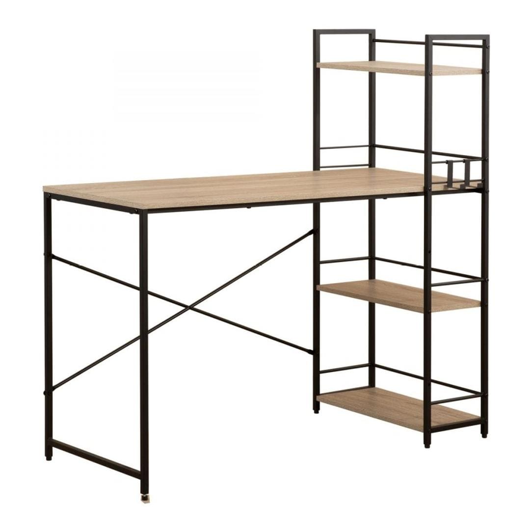 Everfurn Regal Elegant Workspace Solution Desk Oak FD-OD-66 – FirstShop